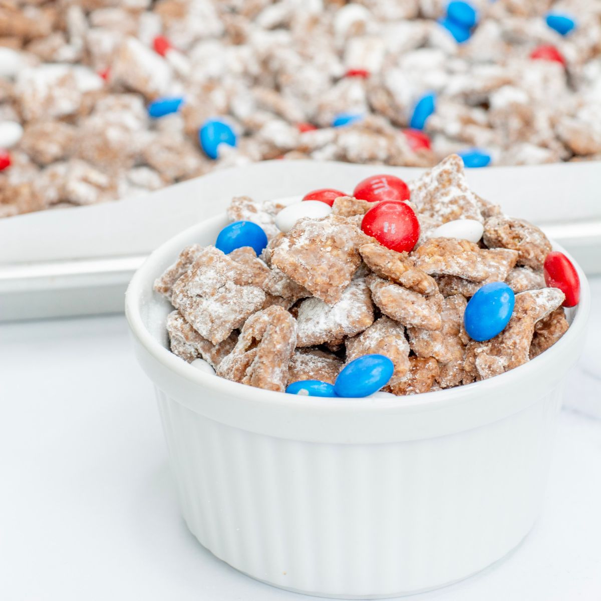 Muddy Buddies (For the 4th of July) : The Girl Who Was Hungry